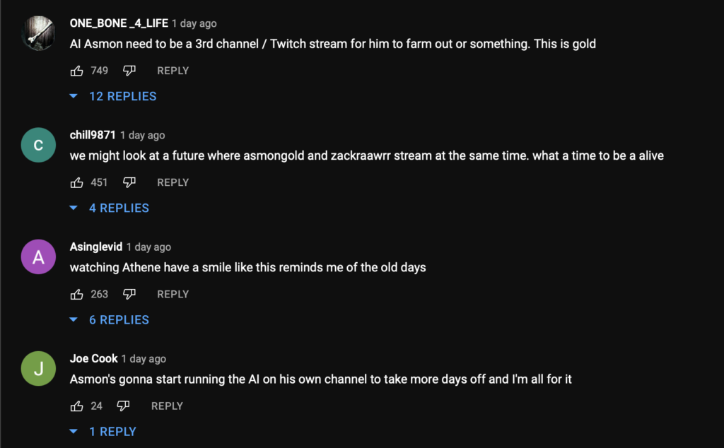 Twitch fans love AI Asmongold so much, they want him to have his own ...