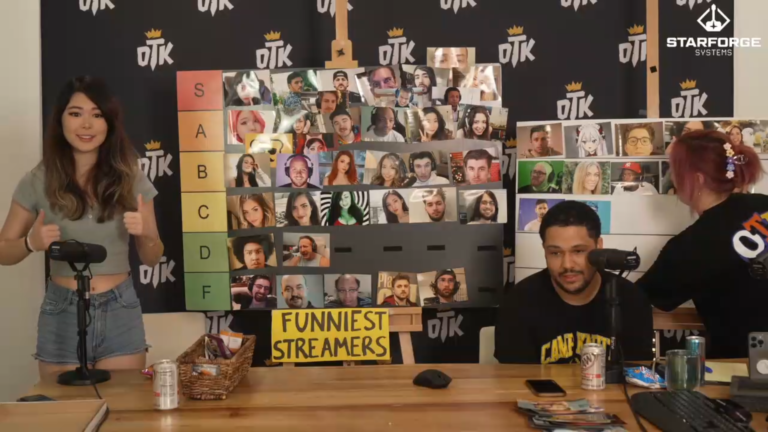 ExtraEmily makes funniest streamers tier list, and it is as chaotic as ...