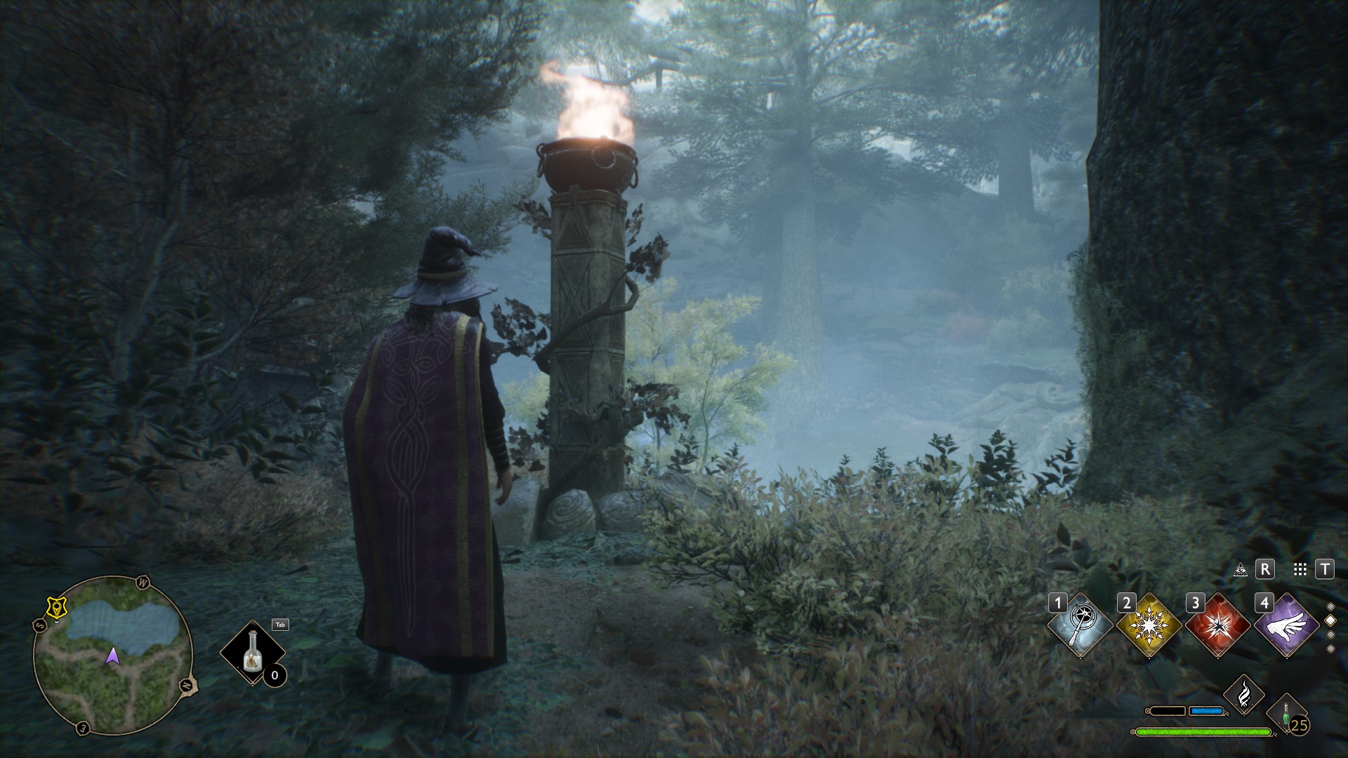 How to solve all Forbidden Forest Merlin Trials in Hogwarts Legacy ...